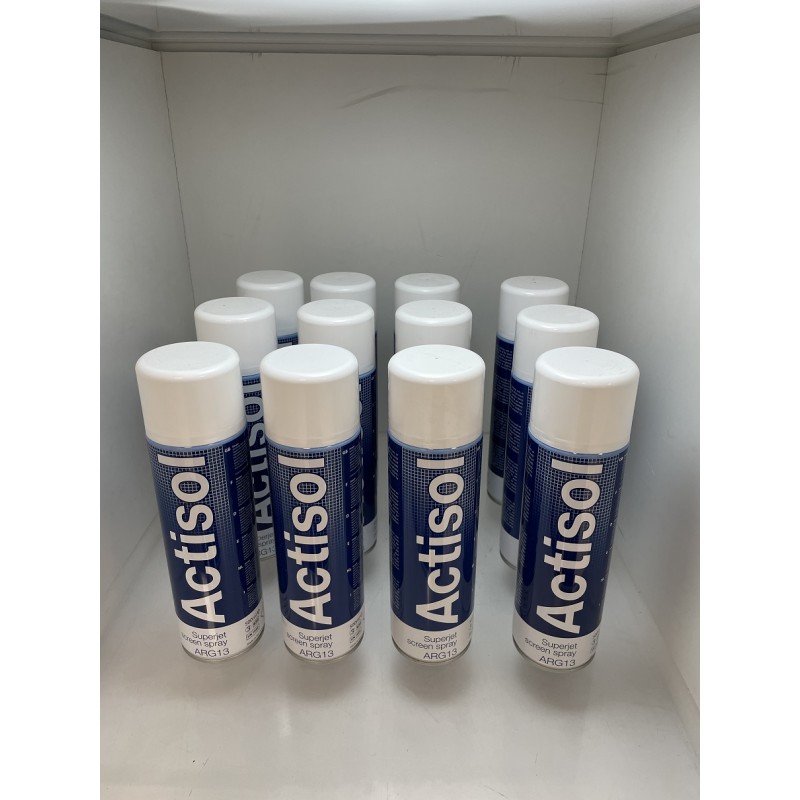 FUJIFILM ARG13 - Lot de 12 Spray Actisol Superjet Screen Spray