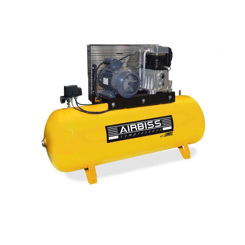 AIRBISS - Compresseur d'Air à Pistons 500L RB75500T Triphasé 116000253