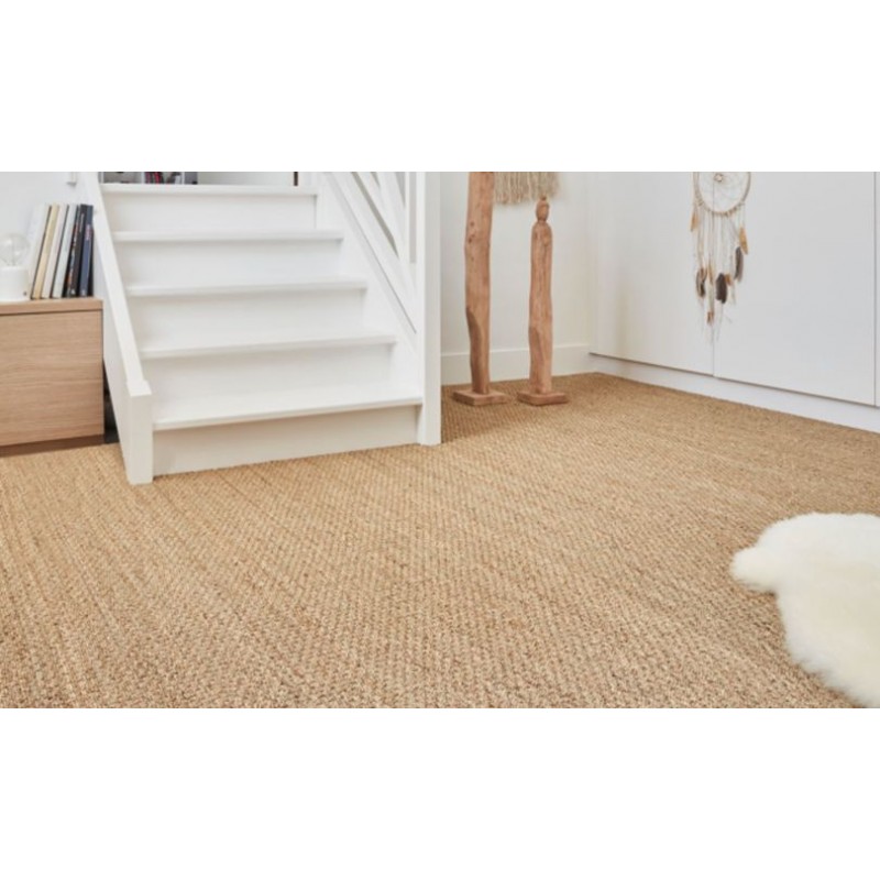 Revêtement de Sol Jonc de mer Rouleau Largeur 4m x 3.90m Epaisseur 4mm