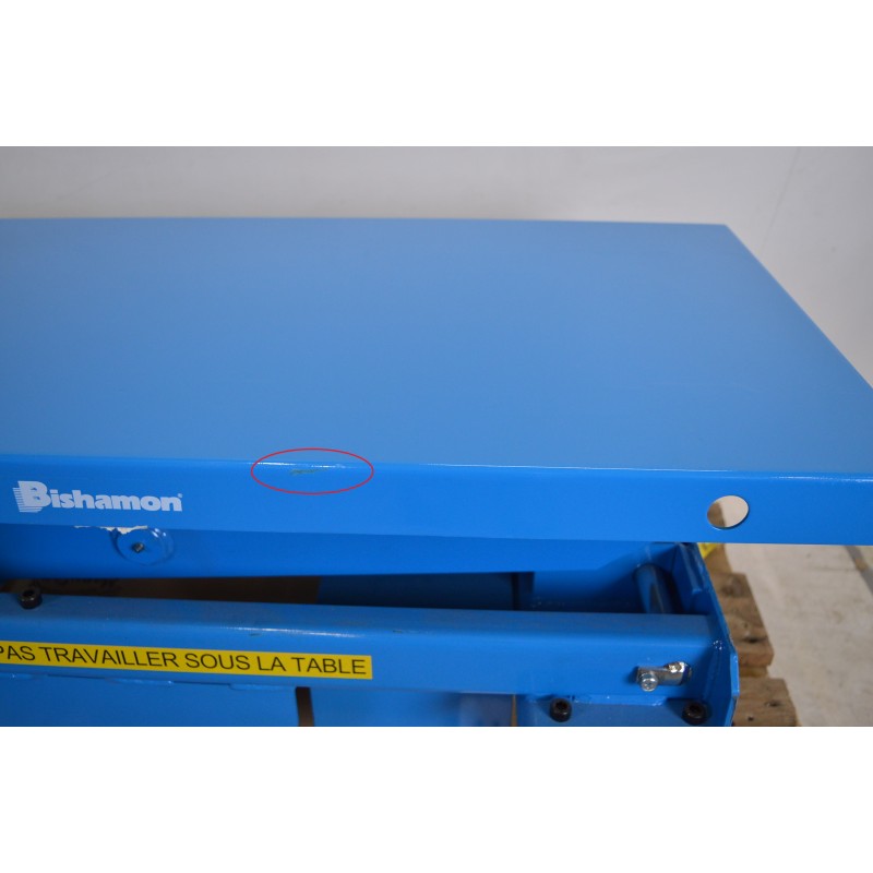 BISHAMON - Table Élévatrice Électrique Charge 500kg Mobile BX50WBCE