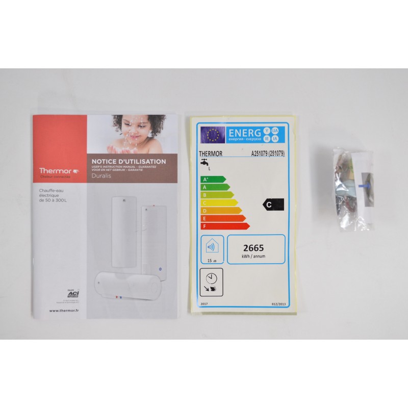 THERMOR - Chauffe-Eau Electrique 200L Duralis ACI Hybride Mural 251079
