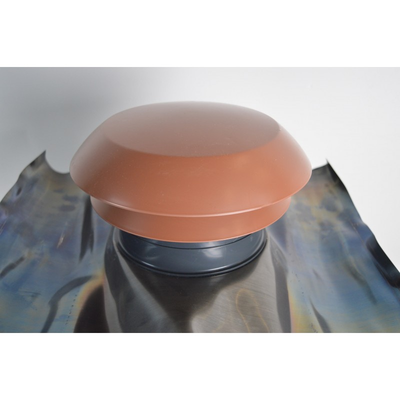 THERMOR - Entrée Sortie Air Toiture Rouge Ø160mm - 900376