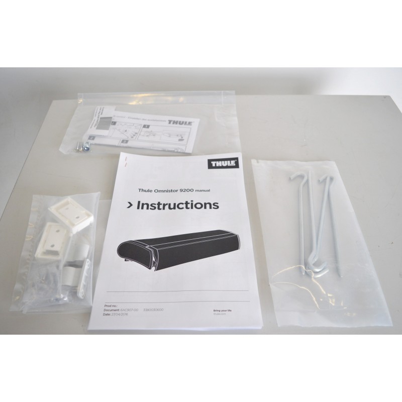 THULE OMNISTOR 9200 - Store de Toit L4,5m pour Fourgon, Van... 306606