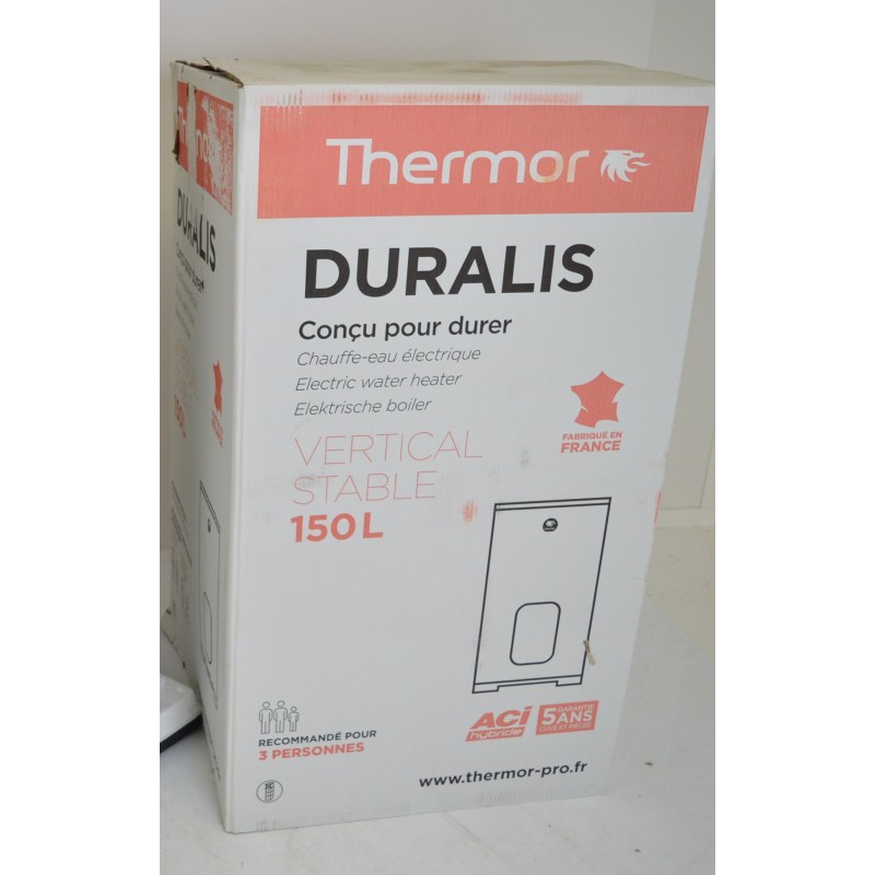 THERMOR Chauffe-Eau Électrique 150L Duralis ACI Hybride Stable 272039