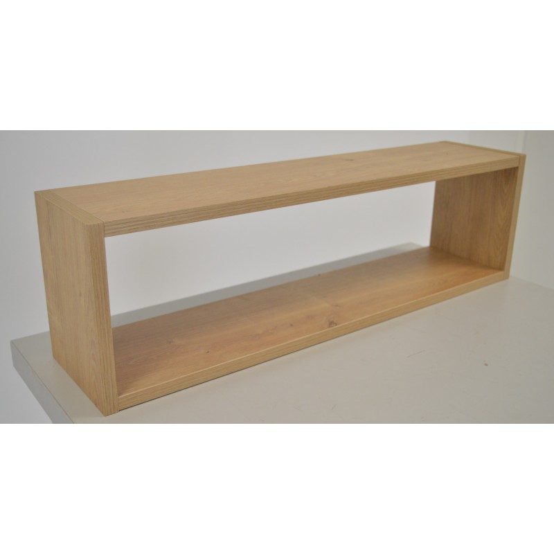 ALTERNA - Meuble Niche Déco Mural Seducta Chêne Naturel - 7309946