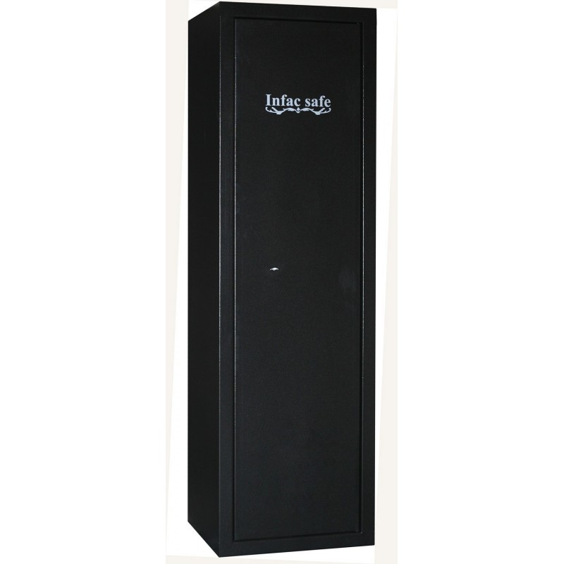 INFAC SAFE - Armoire à Fusils 16 Armes + Coffre Fort Sentinel - SD16