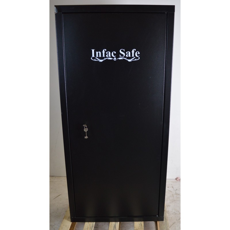 INFAC SAFE - Armoire à Fusils 14 Armes Sentinel avec Coffre Fort SD14