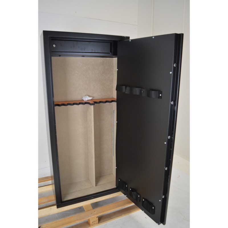 INFAC SAFE - Armoire à Fusils 14 Armes Sentinel avec Coffre Fort SD14