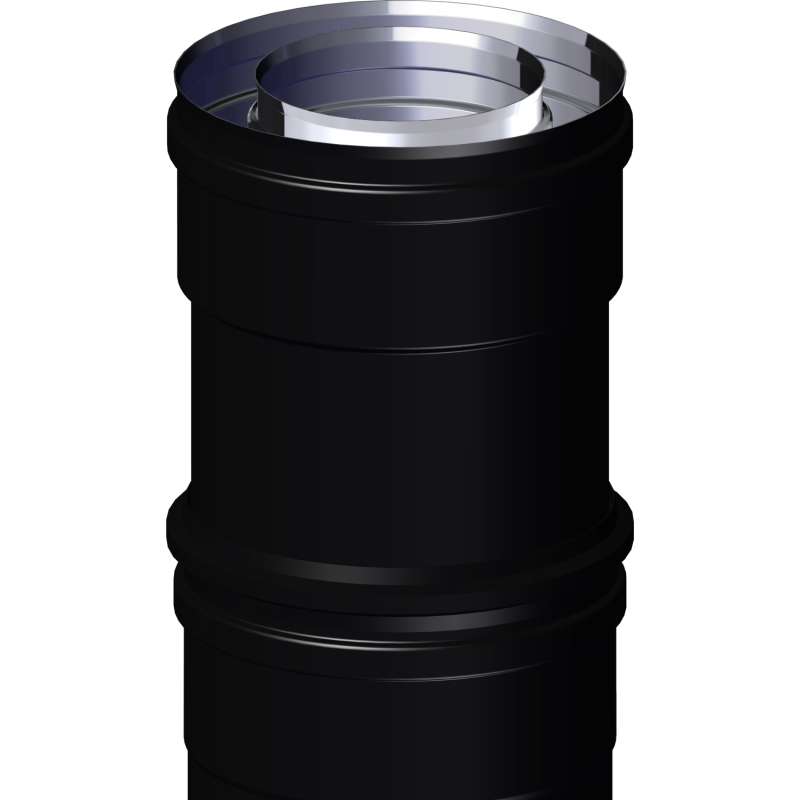 DINAK - Kit Conduit de poêle Etanche Diflux Noir