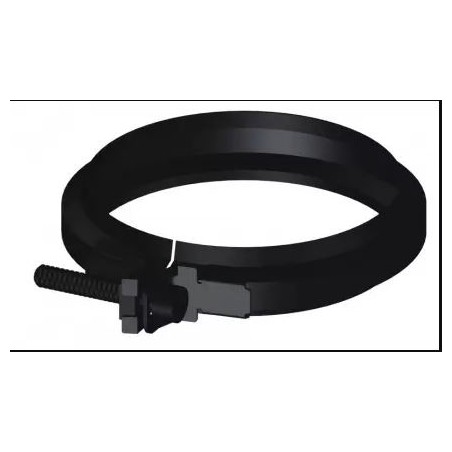 DINAK - Kit Conduit de poêle Etanche Diflux Noir