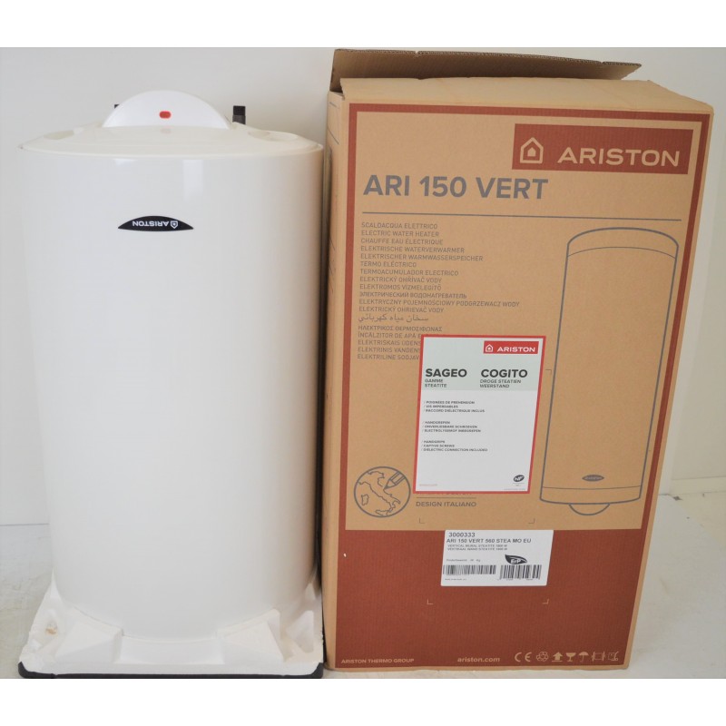 ARISTON - Chauffe-Eau Électrique 150L Stéatite Vertical Mural 3000333