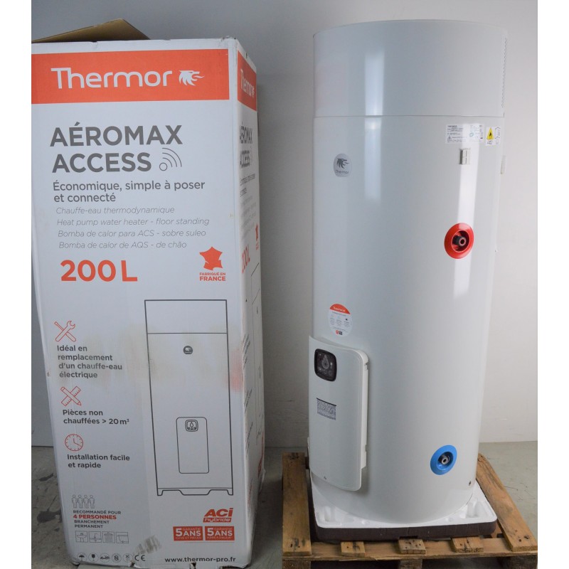 THERMOR Chauffe-Eau Thermodynamique 200L Aéromax Acces Connecté 296078