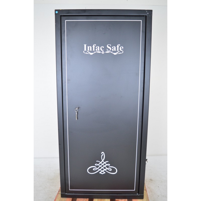 INFAC SAFE - Armoire à Fusils 14 Armes Sentinel avec Coffre Fort SD14