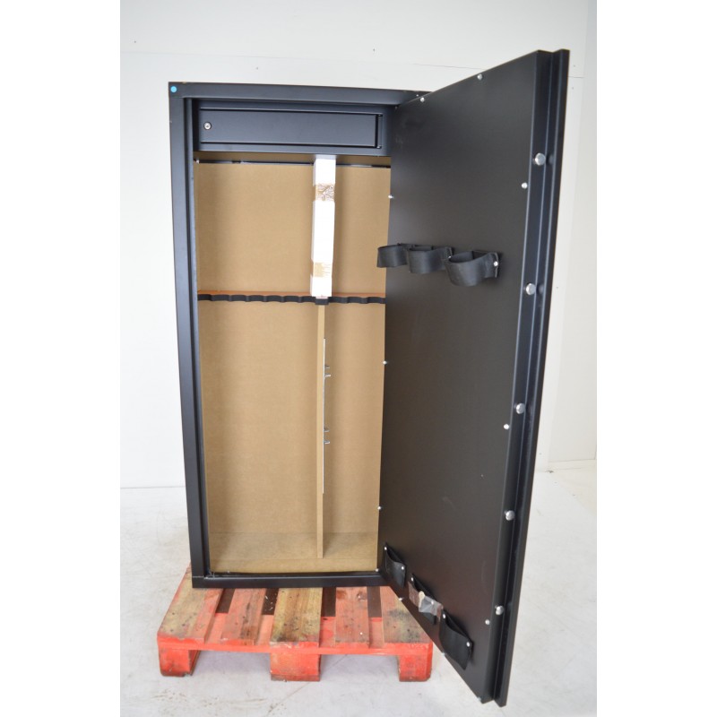 INFAC SAFE - Armoire à Fusils 14 Armes Sentinel avec Coffre Fort SD14