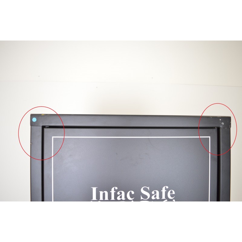 INFAC SAFE - Armoire à Fusils 14 Armes Sentinel avec Coffre Fort SD14