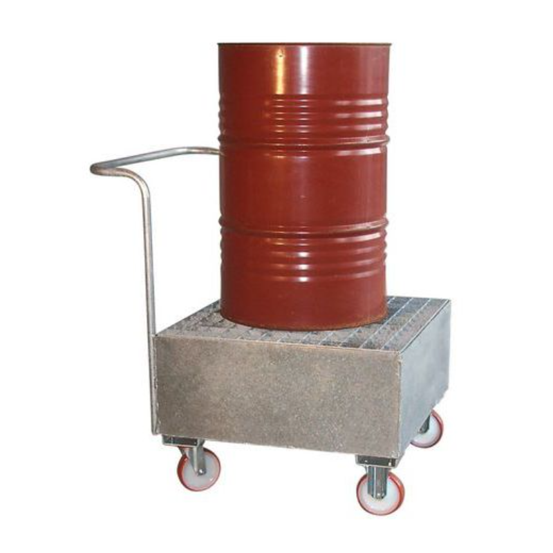 SAMETO TECHNIFIL - Chariot de Rétention 220L Pour 1 Fût - CH1FDBSG