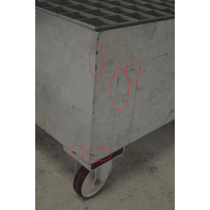 SAMETO TECHNIFIL - Chariot de Rétention 220L Pour 1 Fût - CH1FDBSG