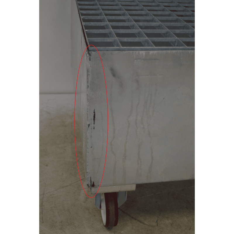 SAMETO TECHNIFIL - Chariot de Rétention 220L Pour 1 Fût - CH1FDBSG