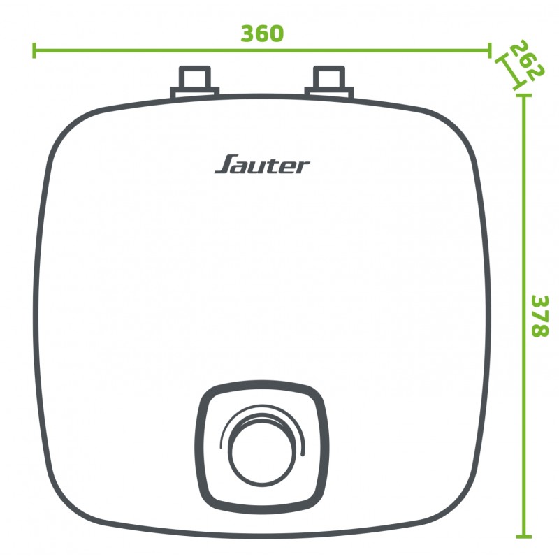SAUTER - Chauffe-Eau Electrique 10L Liquine Sur-Evier - 321087
