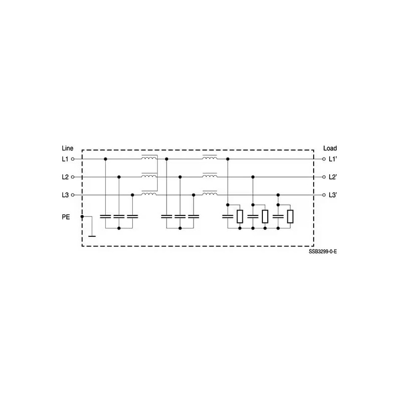 EPCOS - Filtre Electrique Ligne de Puissance - B84143B0600S081
