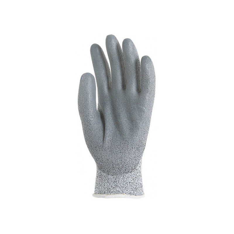 EUROTECHNIQUE - Gants Anti-Coupure HPPE Paume Enduite PU T9 - 6829