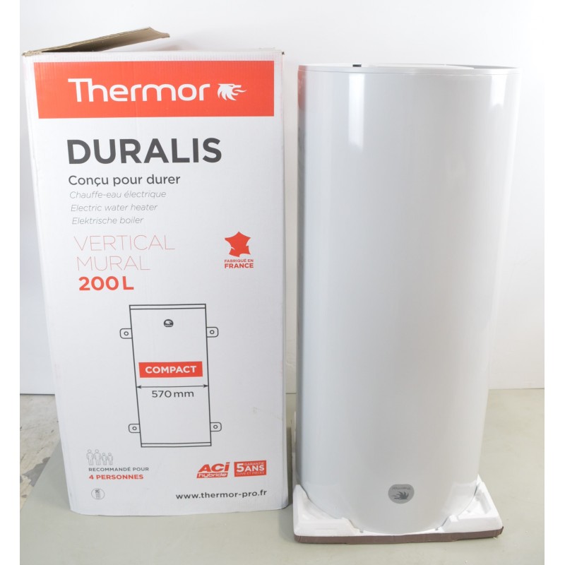 THERMOR - Chauffe-Eau Electrique 200L Duralis Compact Vertical 861413