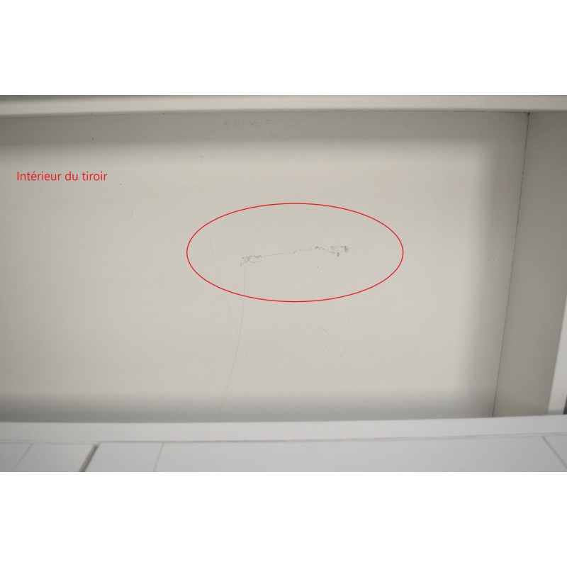 COLLIN ARREDO - Meuble Sous Vasque de SDB Bohème Bois Mindi - BH01B90VI