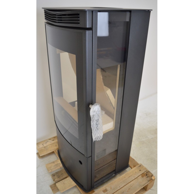 SUPRA - Poêle à Bois en Acier 9,1kW Anaya Tri-vision Eco Design