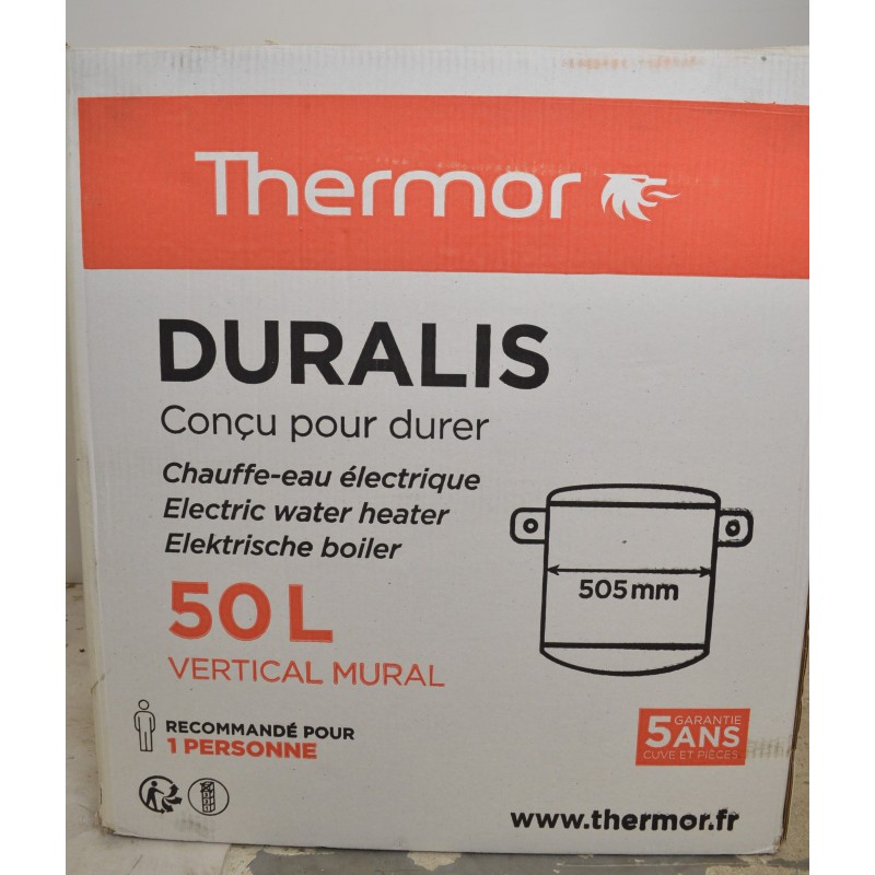 THERMOR - Chauffe-Eau Électrique 50L Duralis ACI Hybride Mural 241057