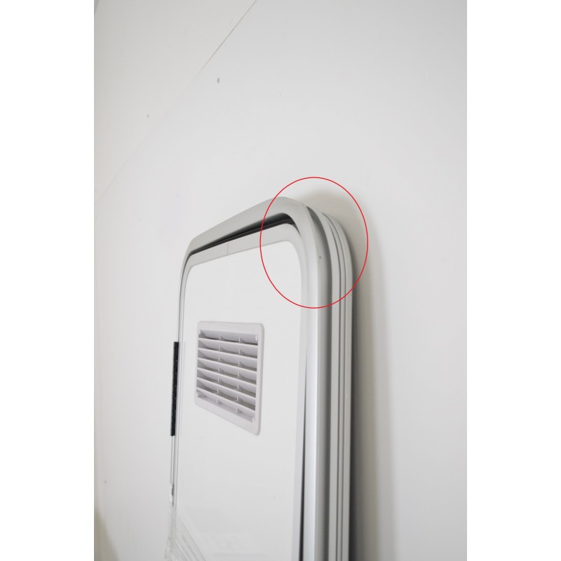 Porte d'Entrée de Camping-Car 525x1700mm Cadre en Aluminium - 891752