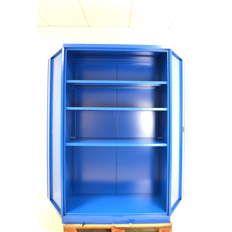 CARAY - Armoire de Rangement d'Atelier avec Etagères - ARH/120/PB/5E