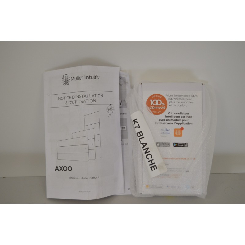 NOIROT - Radiateur Inertie Sèche 1500W Axoo Connecté - NEN3095SEEC