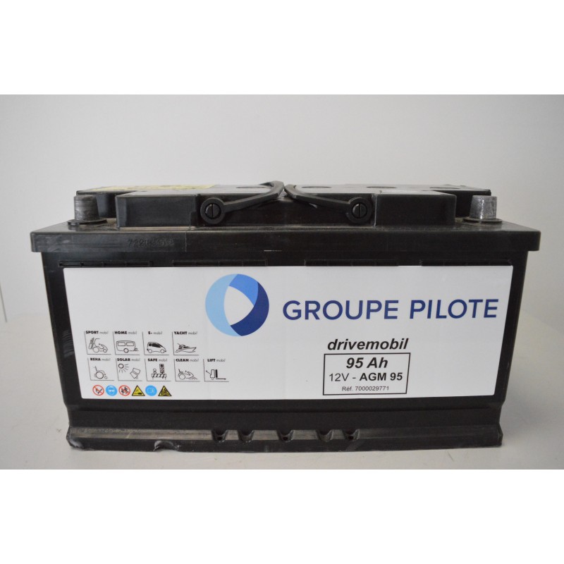 PILOTE Batterie Plomb AGM 95Ah 12V - 7000029771