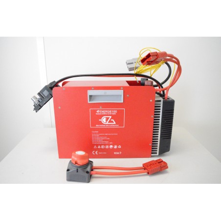 EZA - Batterie Lithium 100Ah et Booster MBB50 - Energie 100 Lifepo4