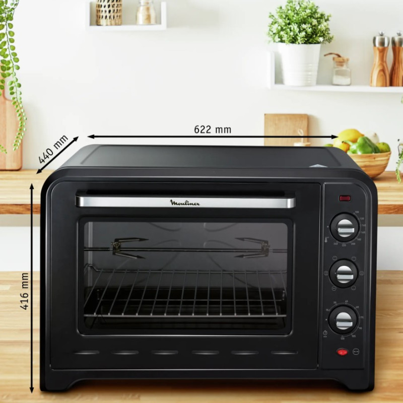 MOULINEX - Four Electrique Posable 60L Optimo XL 2200W 46cm - OX495810