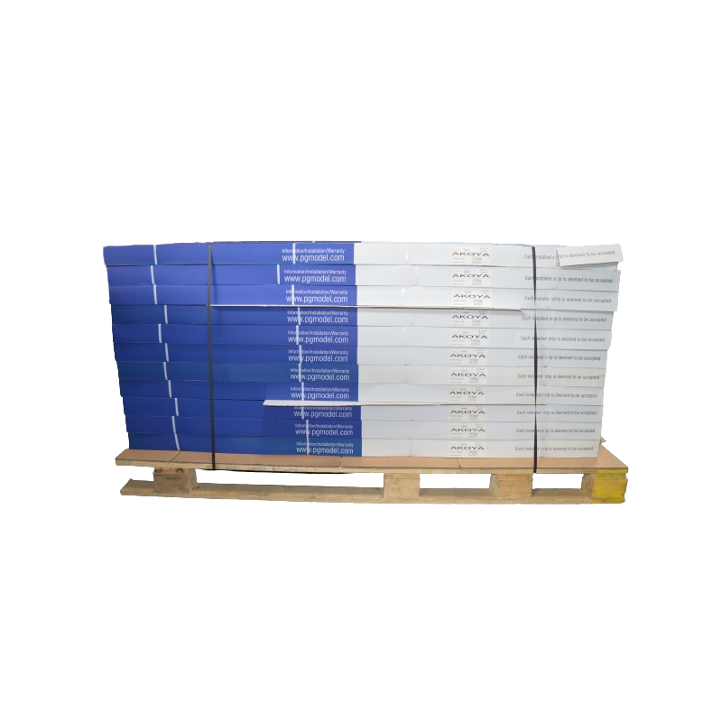 PG MODEL - Parquet 2,7m² de Parquet ExtrêmeMD Blanc Bois Erable AKOYA