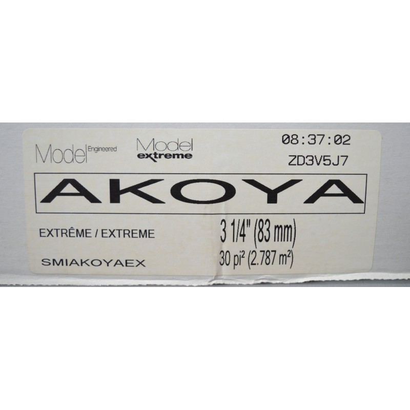 PG MODEL - Parquet 2,7m² de Parquet ExtrêmeMD Blanc Bois Erable AKOYA