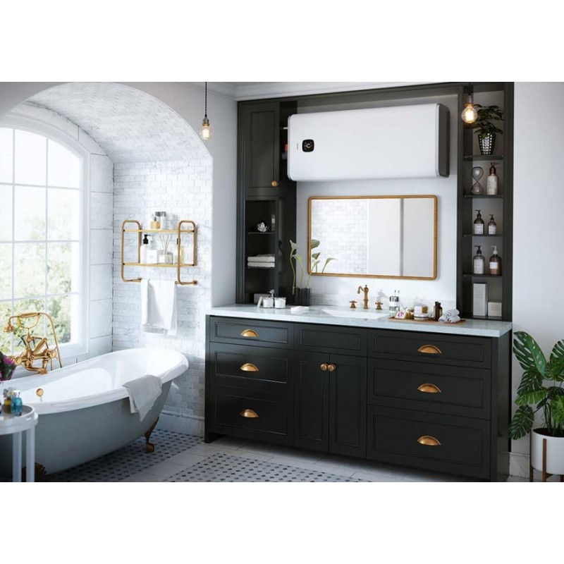 SAUTER - Chauffe-Eau Electrique Plat 80L Guelma Connecté Mural 341048