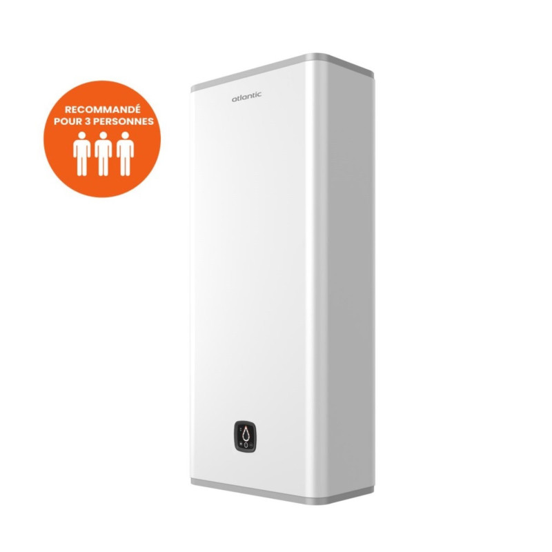 ATLANTIC - Chauffe-Eau Electrique 100L Linéo Connecté Stéatite 157216