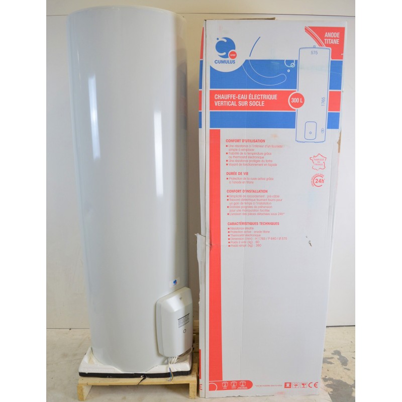 CUMULUS - Chauffe-Eau Électrique 300 L Stéatite ACI Stable - 986531