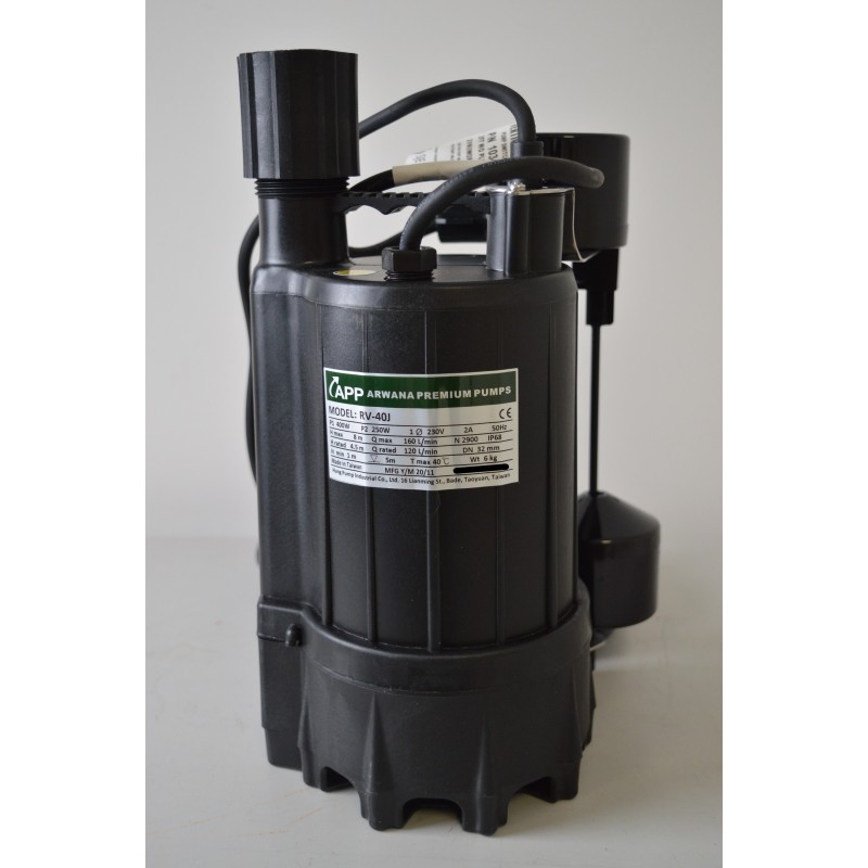 ARWANA PREMIUM PUMPS - Pompe Submersible avec Flotteur Monophasé