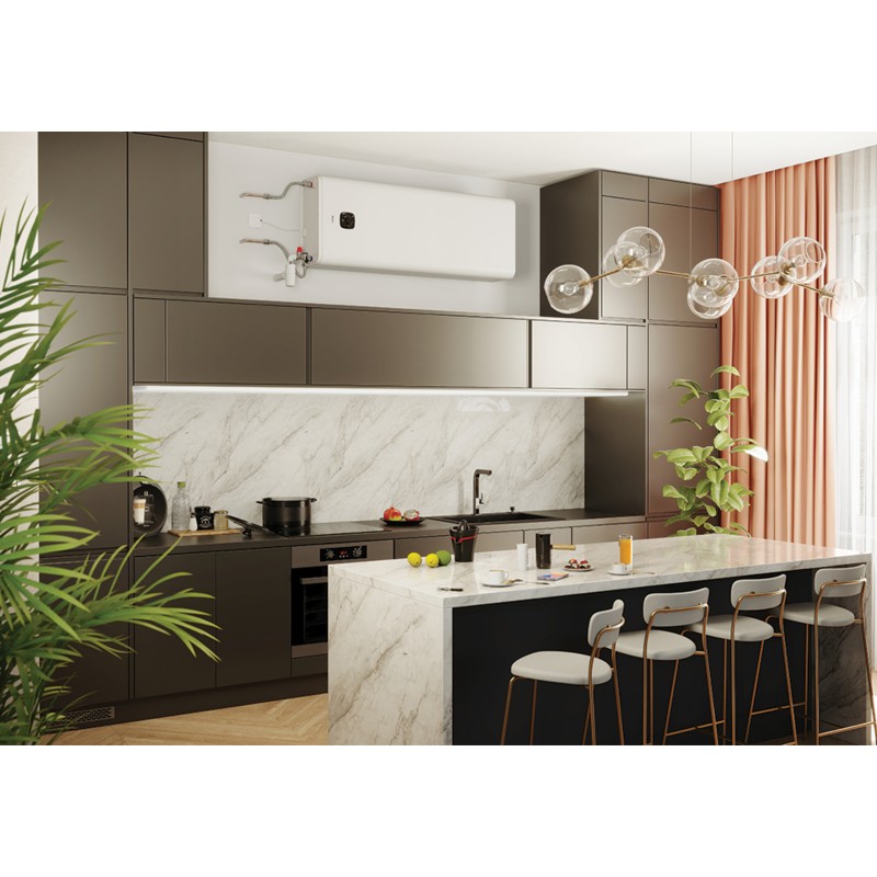 SAUTER - Chauffe-Eau Électrique Plat 40L Toyako Stéatite - 333004