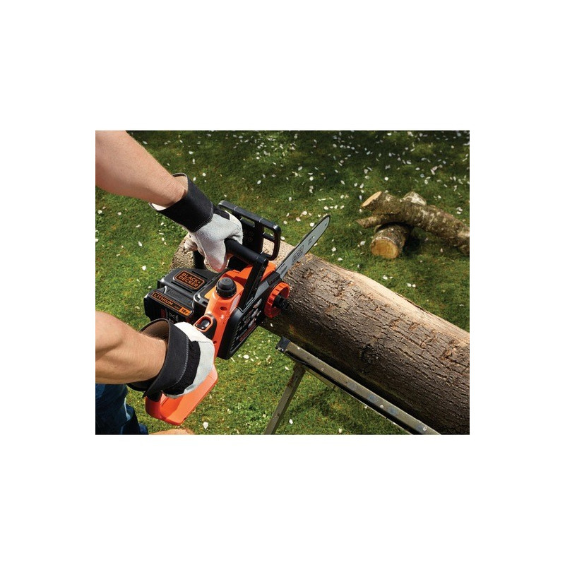 BLACK&DECKER - Tronçonneuse 25cm Li-on 18V Sans Fil - GKC1825L20-QW