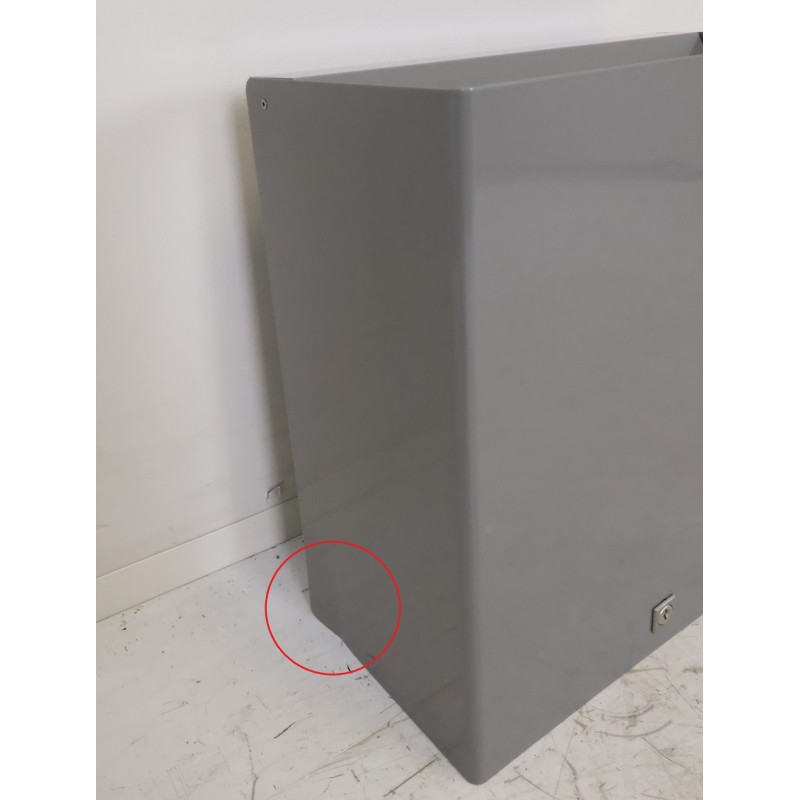 LEABOX - Corbeille Murale Intérieure Hall Anti-Feu 23 Litres - 175297