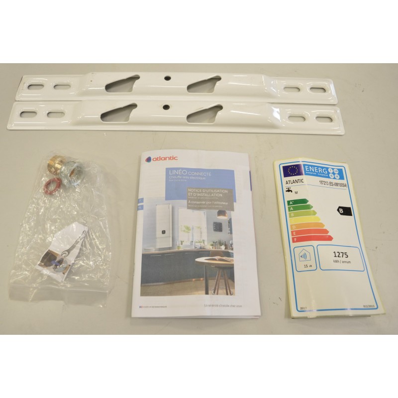 ATLANTIC - Chauffe-Eau Électrique Carré 100 L Linéo Connecté - 157213