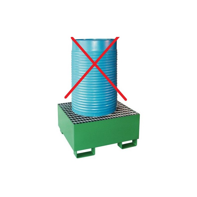 SAMETO TECHNIFIL BRA1F100 - Bac de rétention 220 L galvanisé