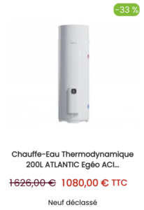 Comment programmer un chauffe-eau thermodynamique Atlantic